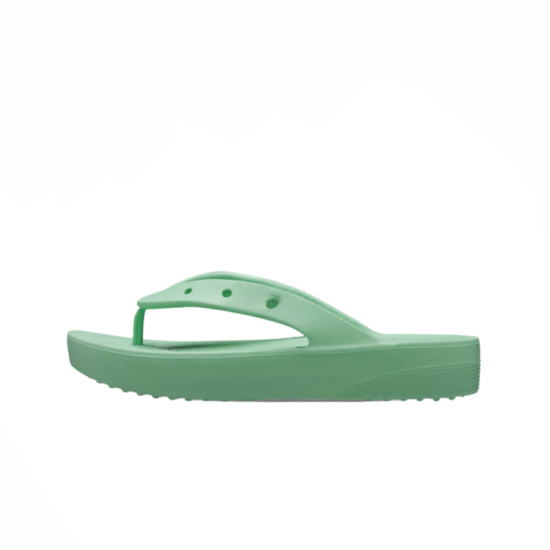 Crocs Slippers i Lime til Dame | Unic Shoes
