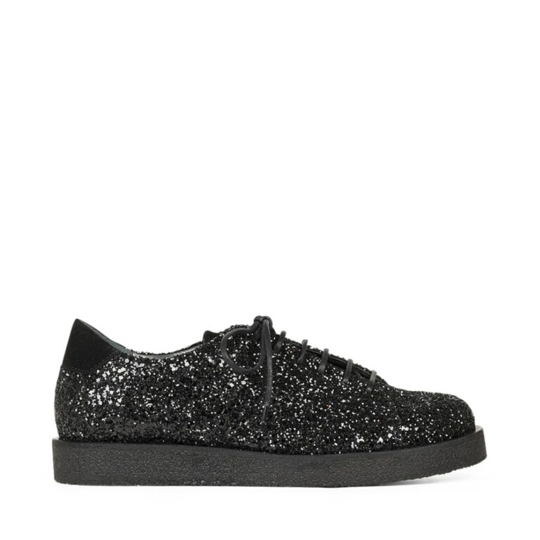 Angulus sko til dame sort glimmer • 1548-103-8135 → Unic Shoes